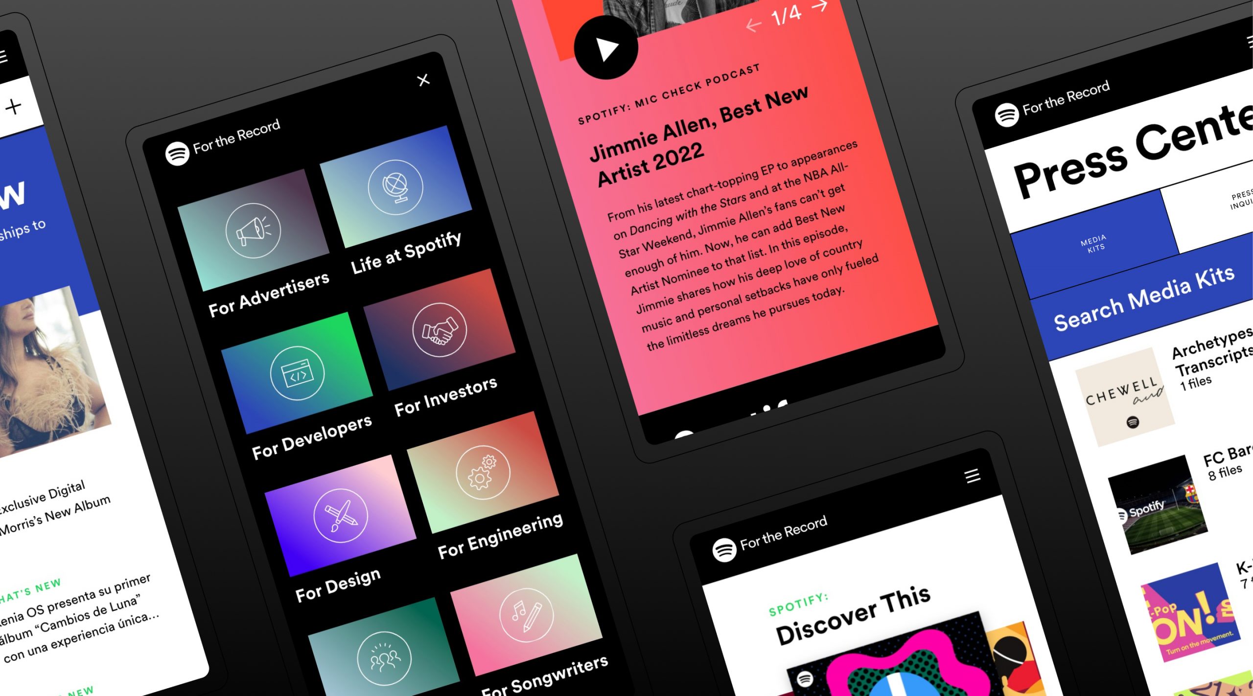 Newsroom Development and Content Strategy with Spotify - Group SJR